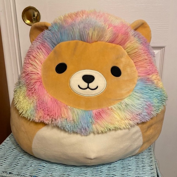 Squishmallows | Toys | Leonard The Rainbow Mane Lion Squishmallow 8 ...